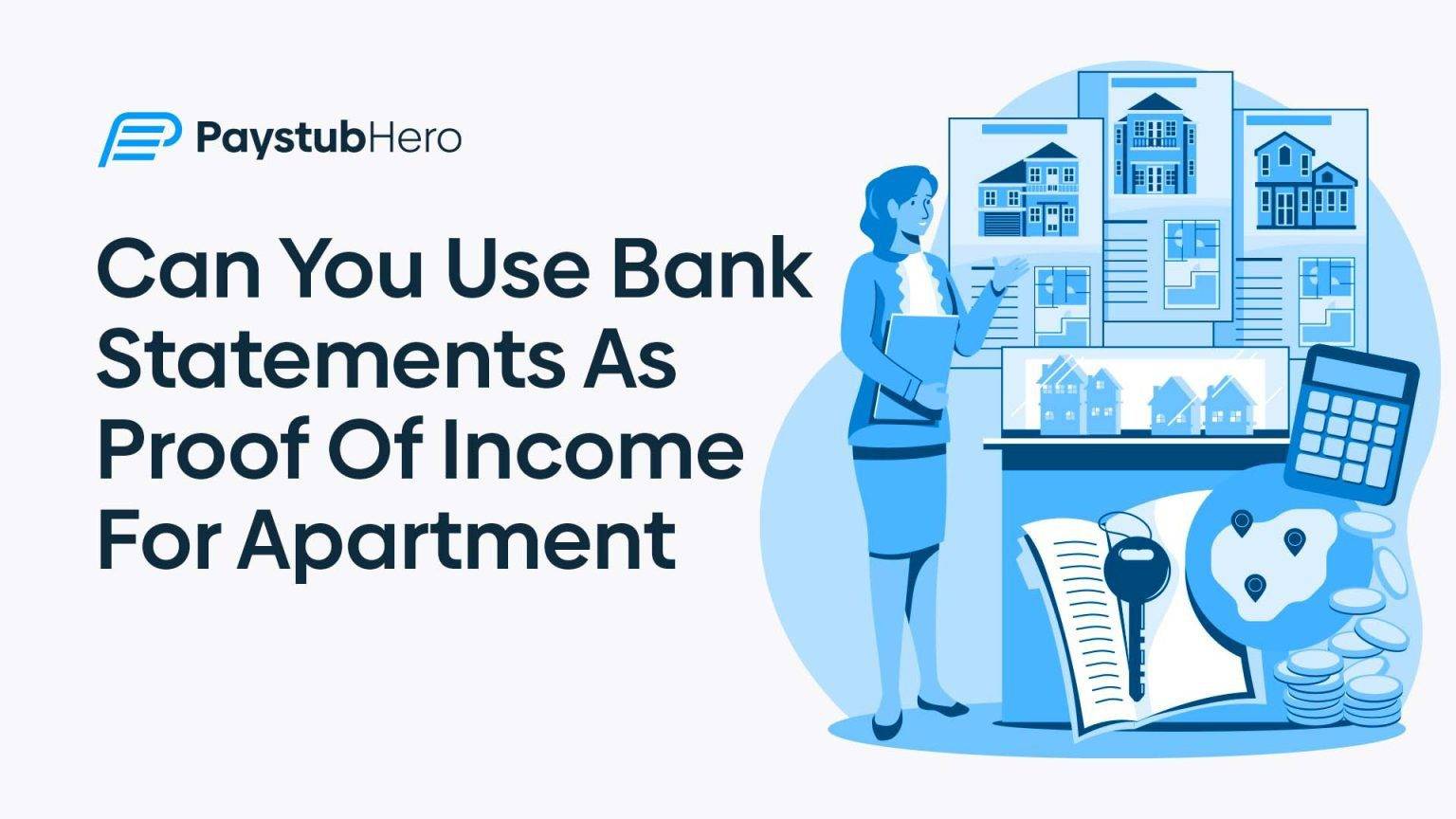 Can you use bank statements as proof of income for apartment - Pay Stub ...