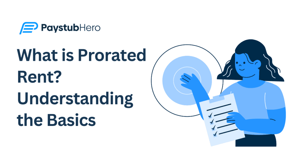 What Is Prorated Rent? Understanding the Basics - Paystub Hero